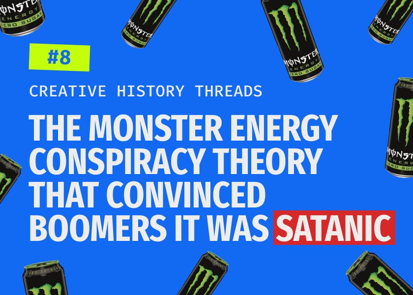 🧵 The Monster Energy Conspiracy Theory That Convinced Boomers It Was ...