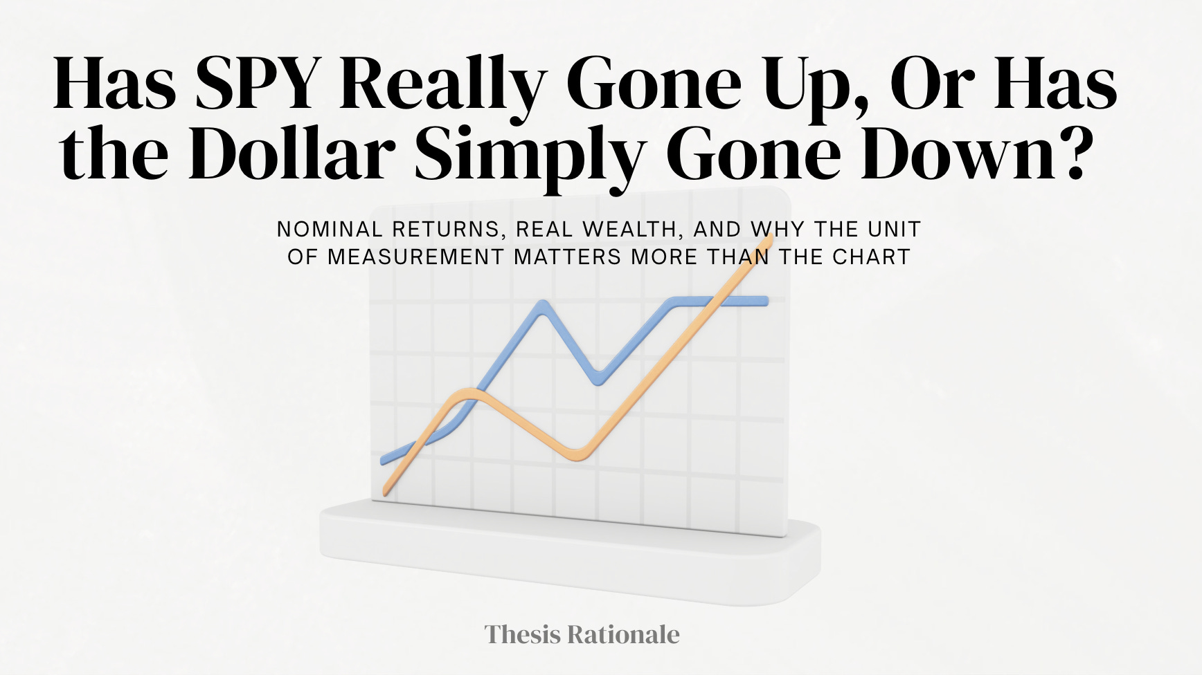 Has SPY Really Gone Up, Or Has the Dollar Simply Gone Down in Last 30 ...