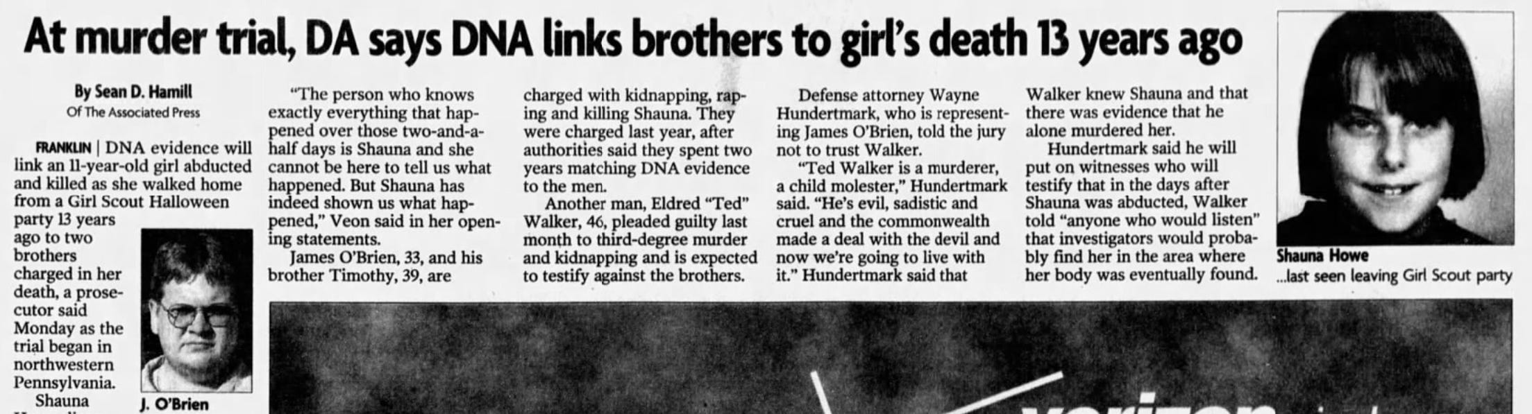 Anguish in Oil City: The Chilling Abduction and Murder of 11-Year-Old ...