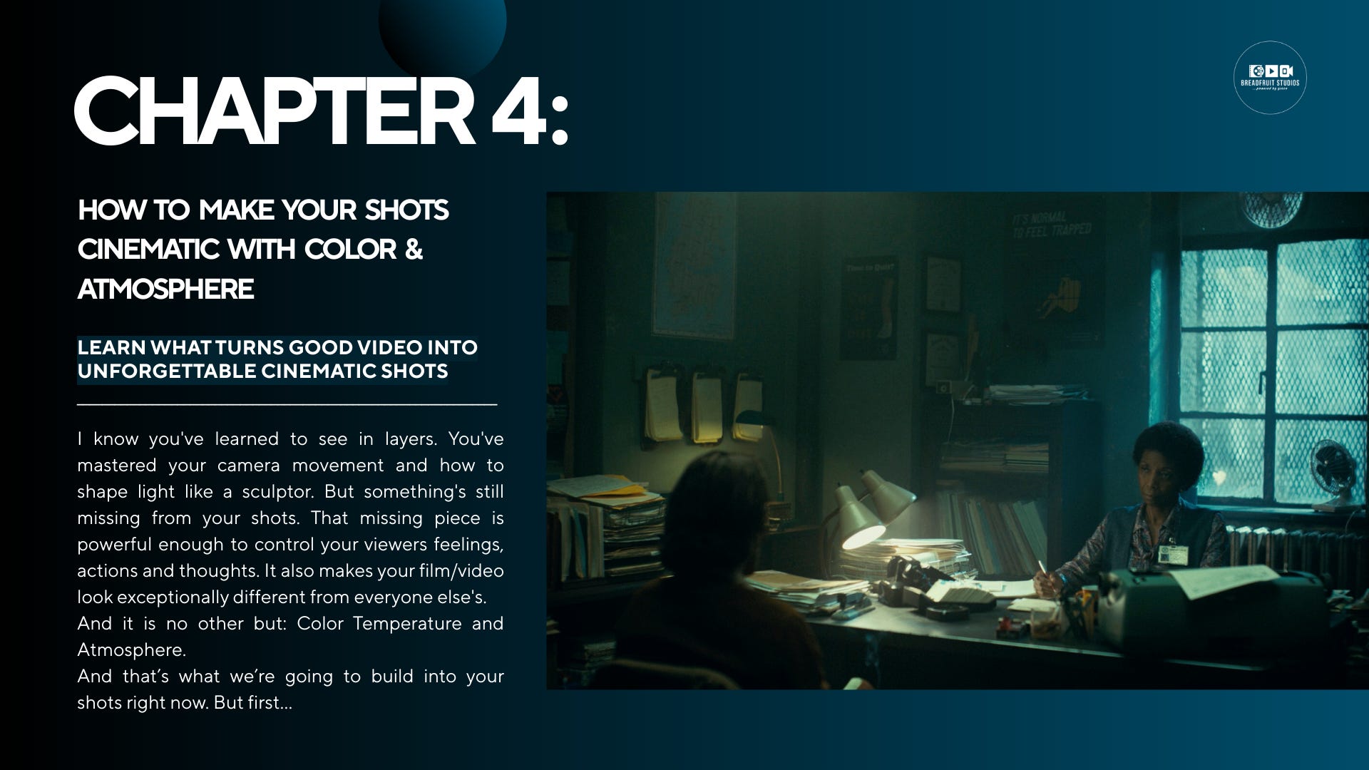 Free Resource on How To Make Shots Cinematic With Film Depth