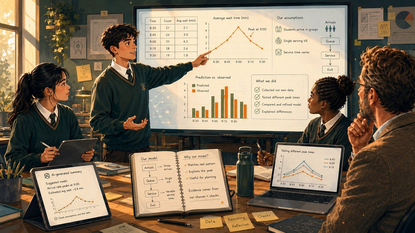 The evidence question – AI and assessment in mathematics.