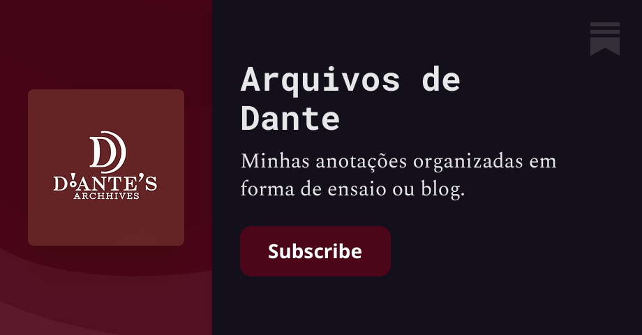 Arquivos de Dante | Substack