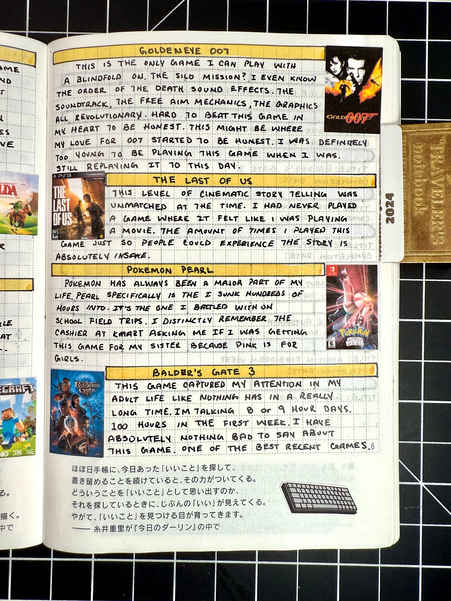 How To Journal About Your Video Games - by Bryant Del Toro