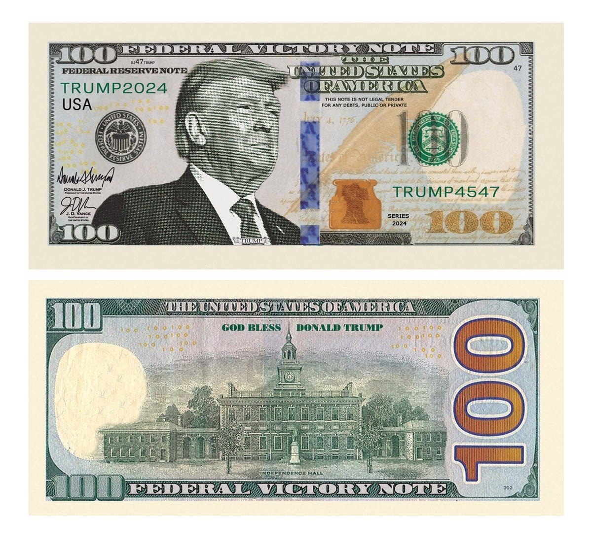 NEWS: Trump Adds Signature to all Dollar Bills, Trump Announces Order ...