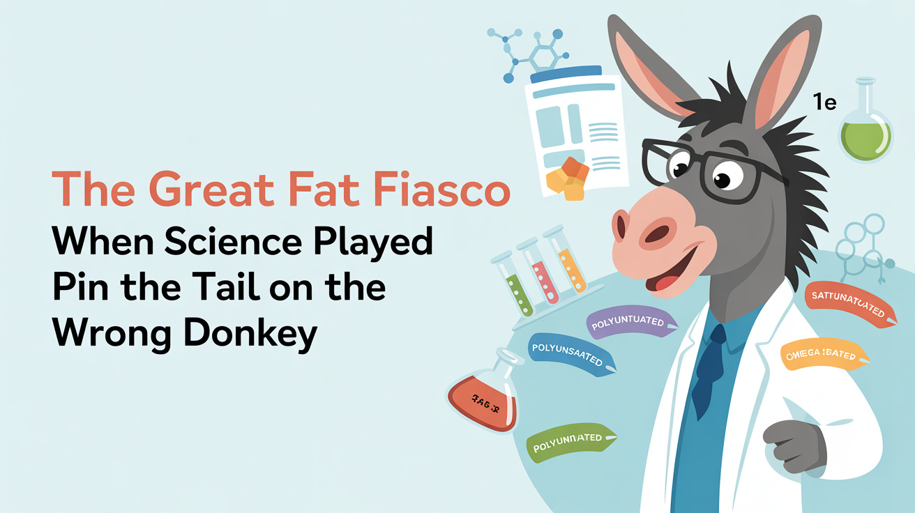 The Great Fat Fiasco: When Science Played Pin the Tail on the Wrong Donkey