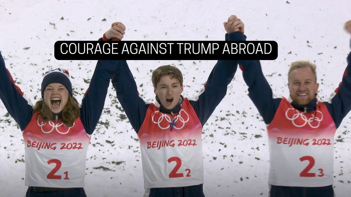 Cringe vs. Courage: The Two Versions of America on the Olympic Stage