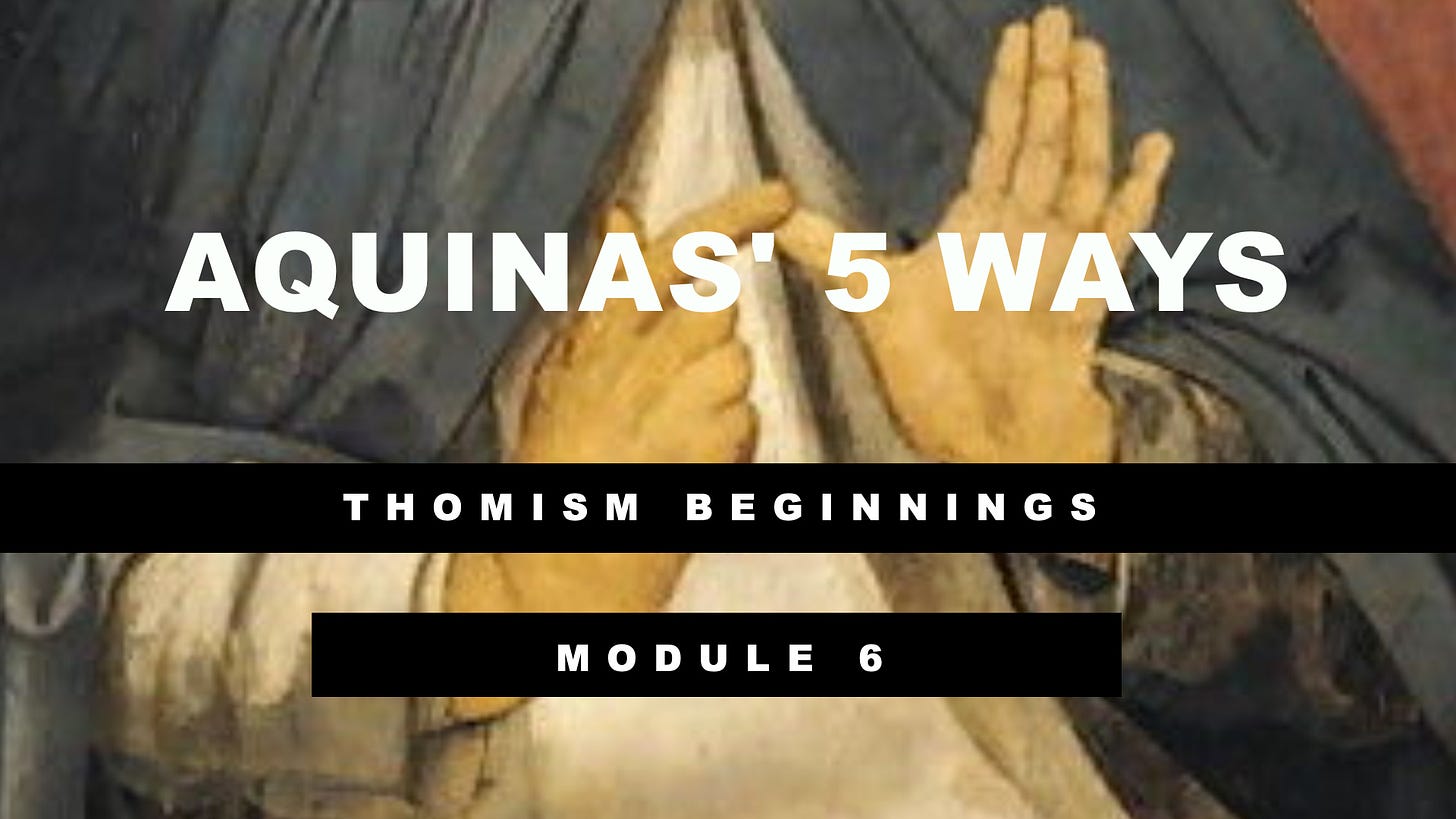 Aquinas' 5 Ways Easily Explained - TJ Burdick
