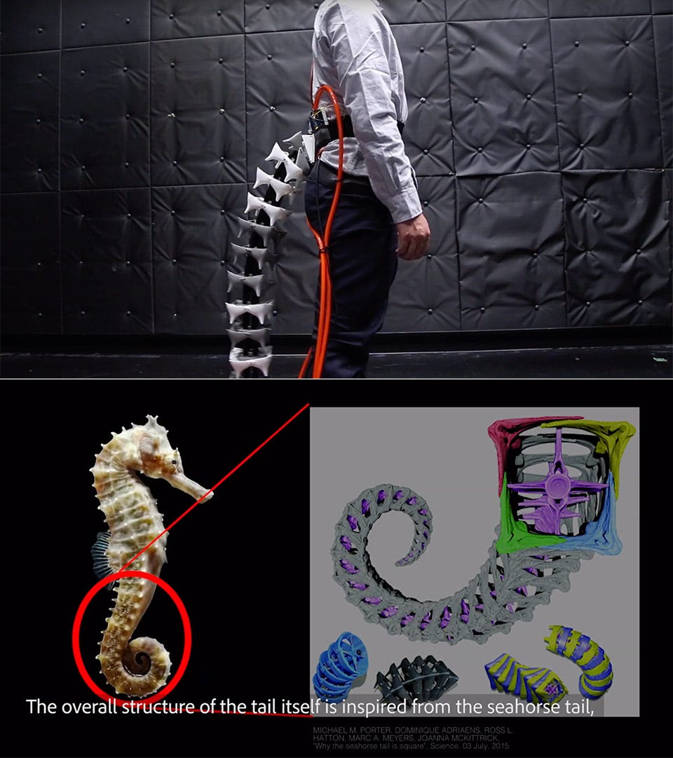 Japanese Scientists Built a Wearable Robotic Tail to Help Humans Balance