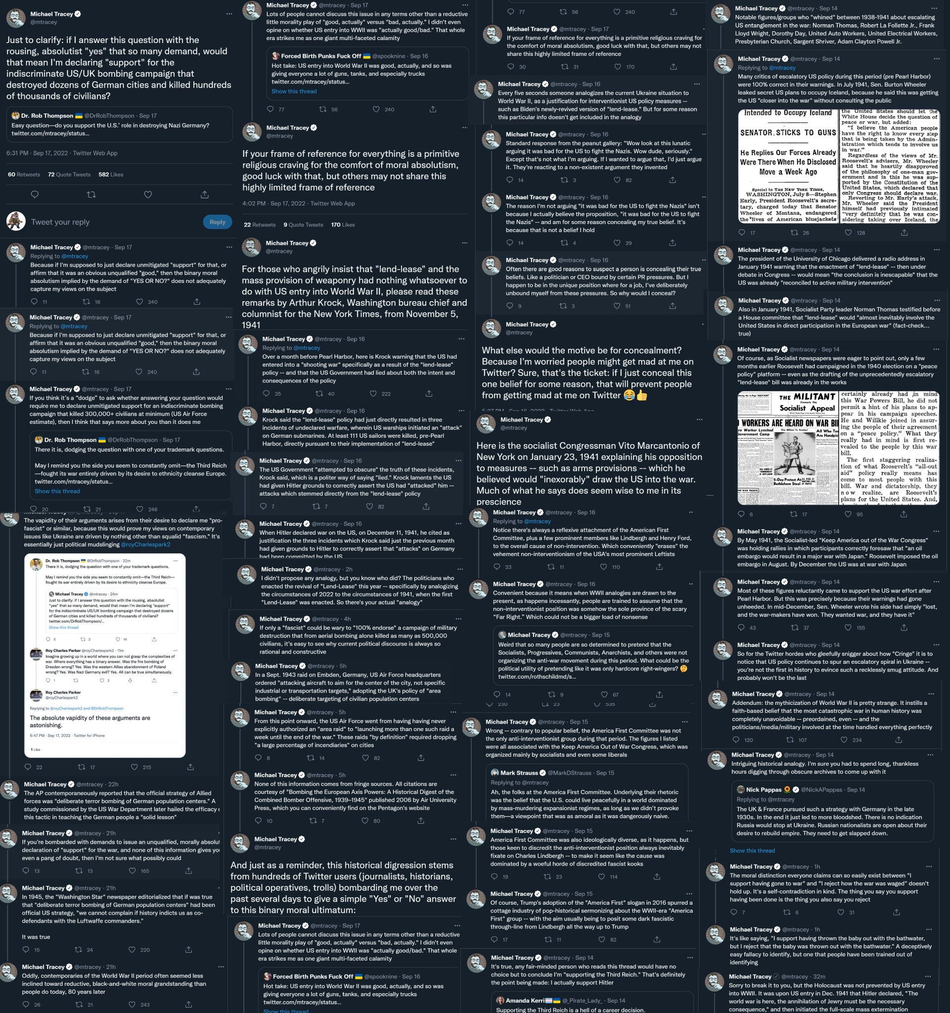 The predictable Downfall of Michael Tracey