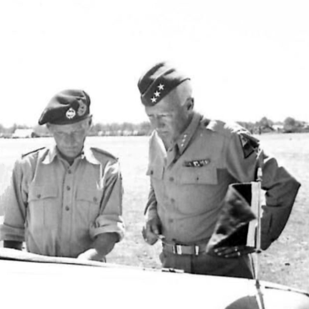 Patton slaps another soldier - by Martin Cherrett
