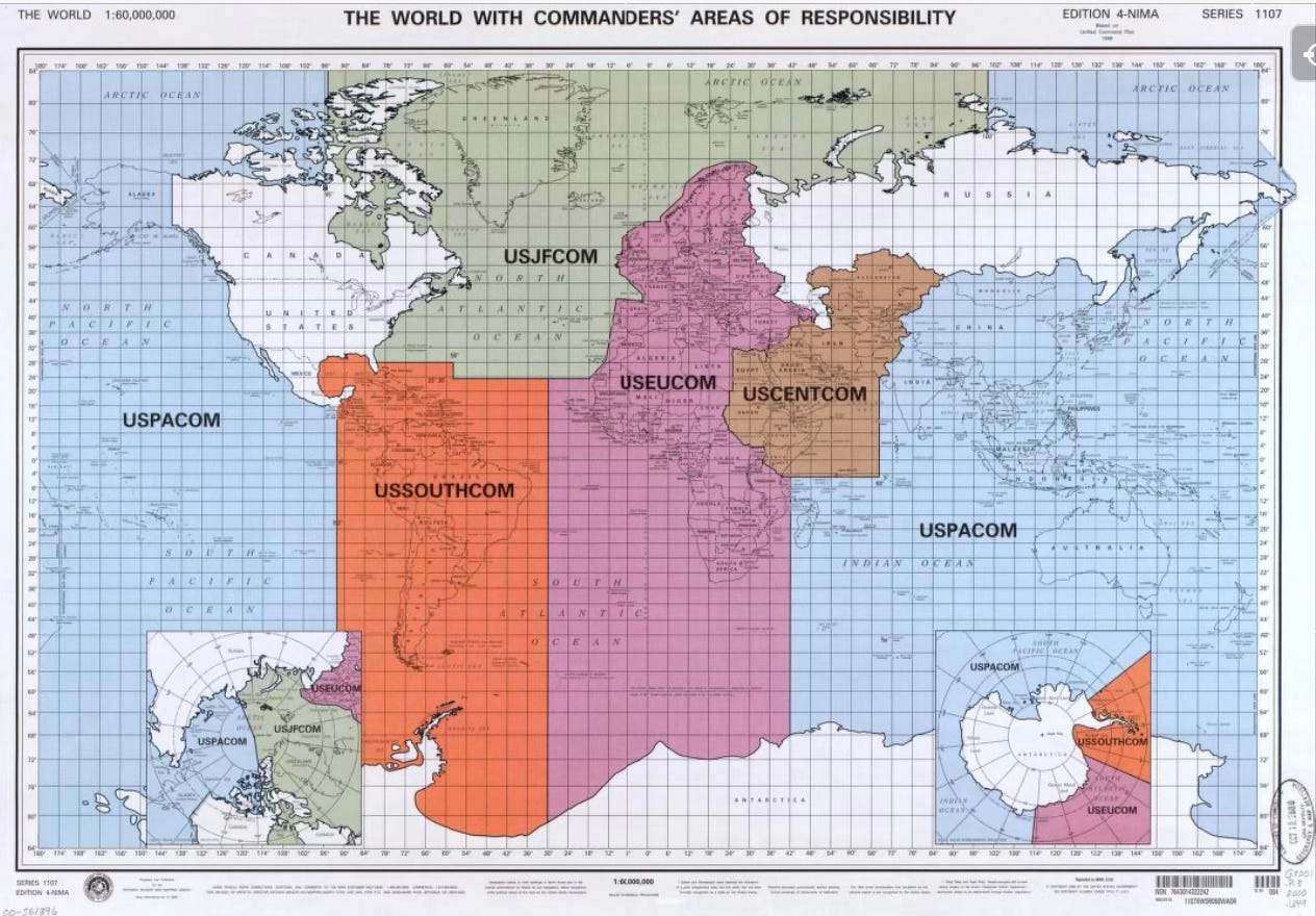 The geographic "verticalization" of US combatant commands? Finally?