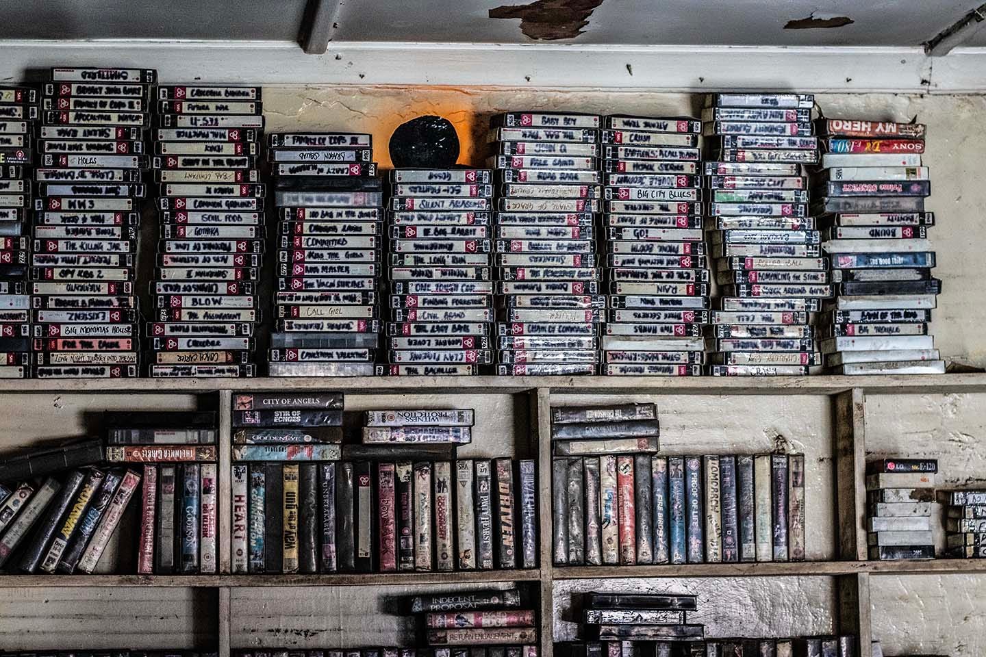 Be kind, unwind: VHS tapes are weaving magic