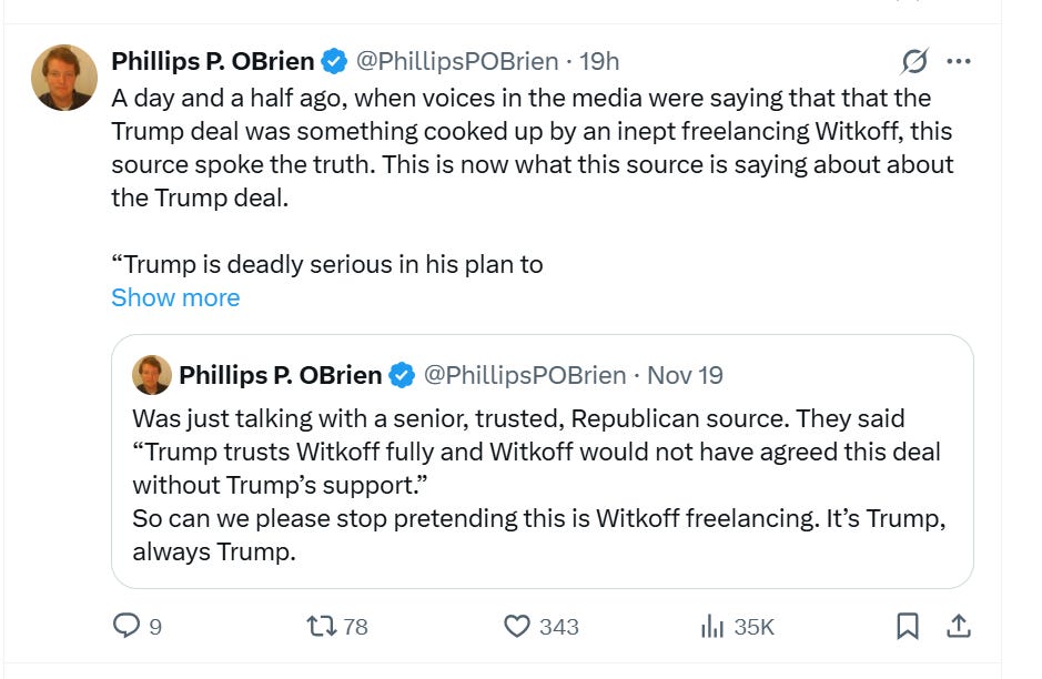 The Long Con Comes To An End - by Phillips P. OBrien