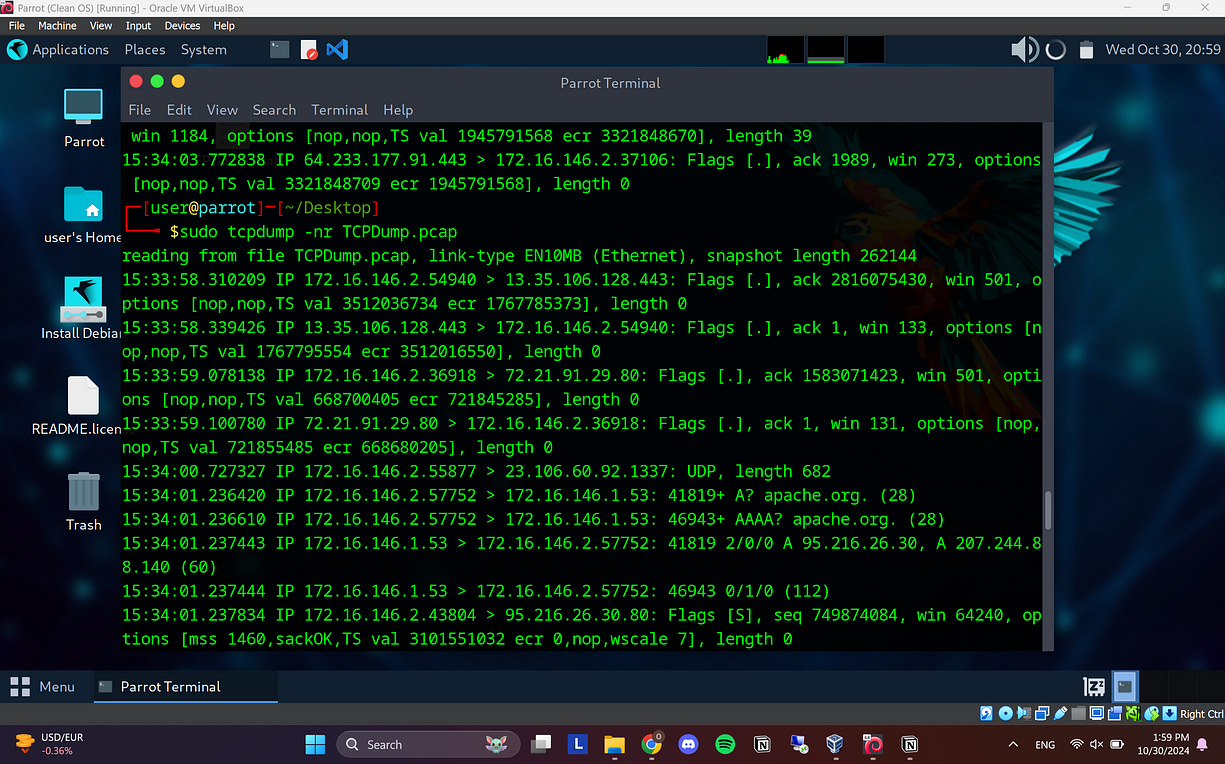 Analyzing Network Traffic with TCPDump - by Omar Haggag