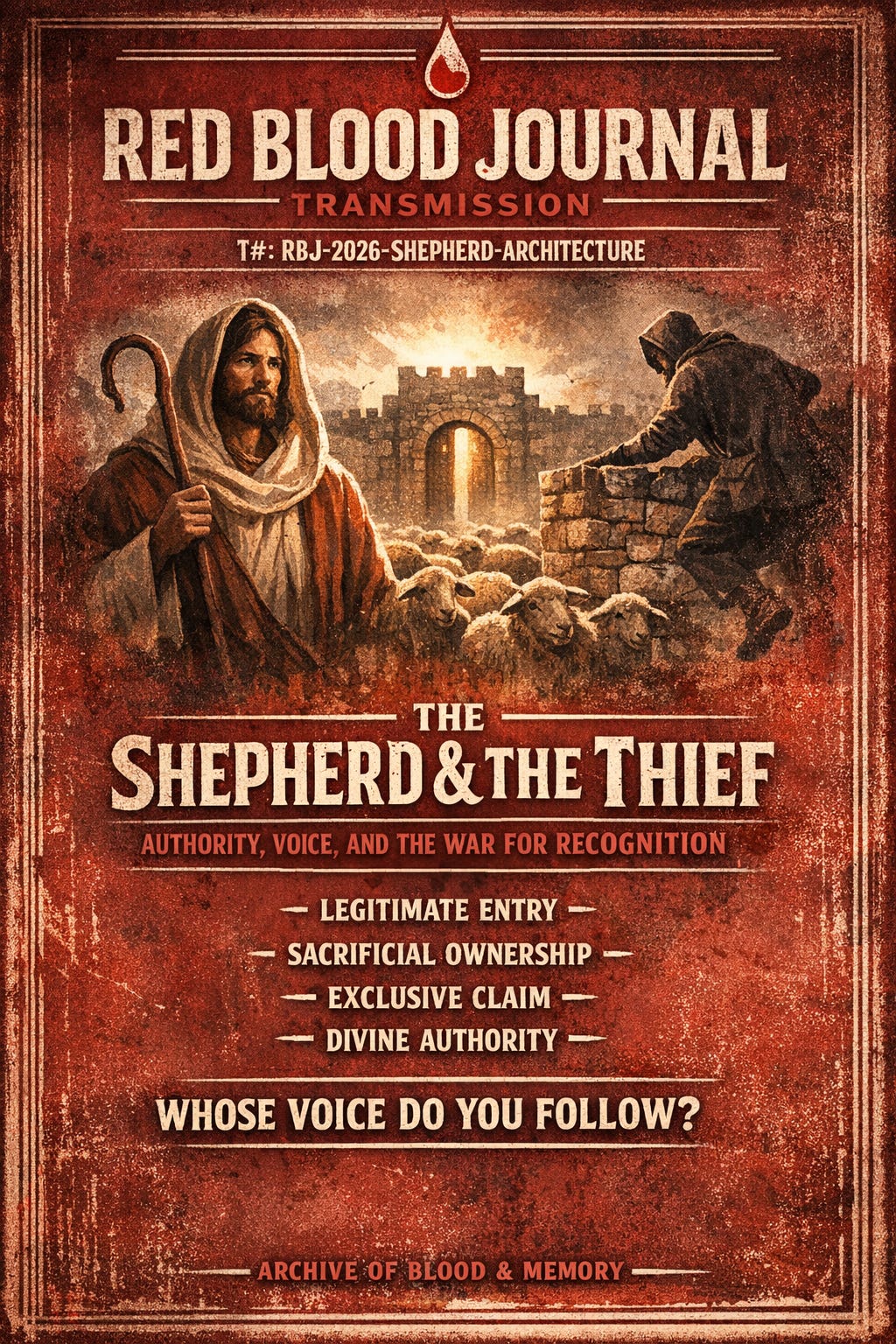 🩸🐑THE SHEPHERD & THE THIEF