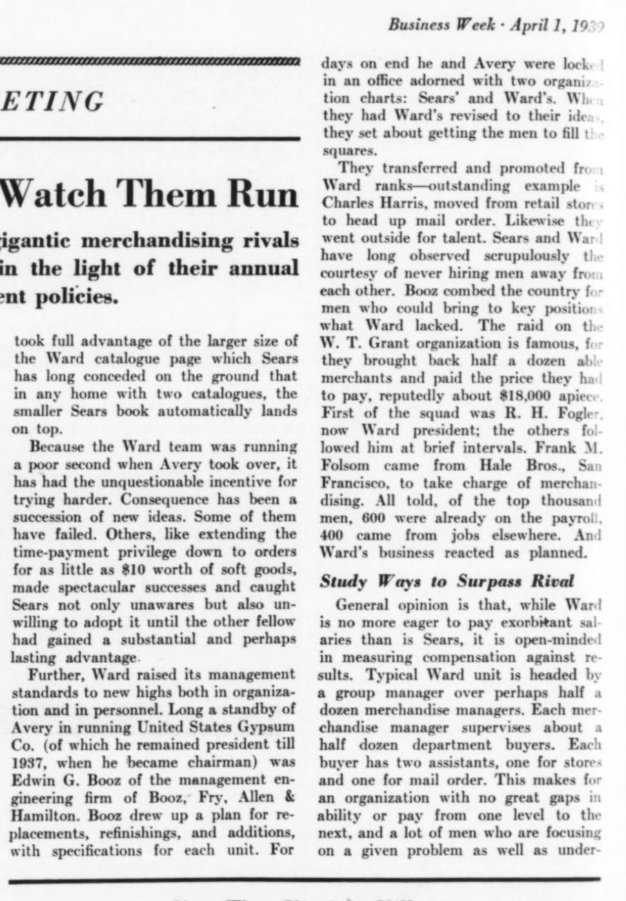 History of Booz Allen Hamilton: Part 1 - by Douglas Ott