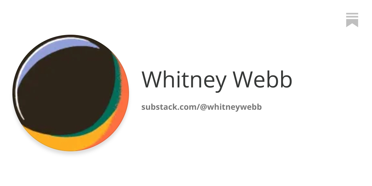 Whitney Webb | Substack