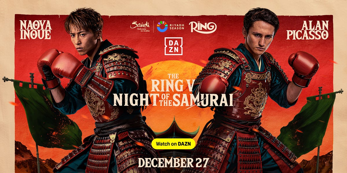 The updated daily fight schedule - by Dan Rafael