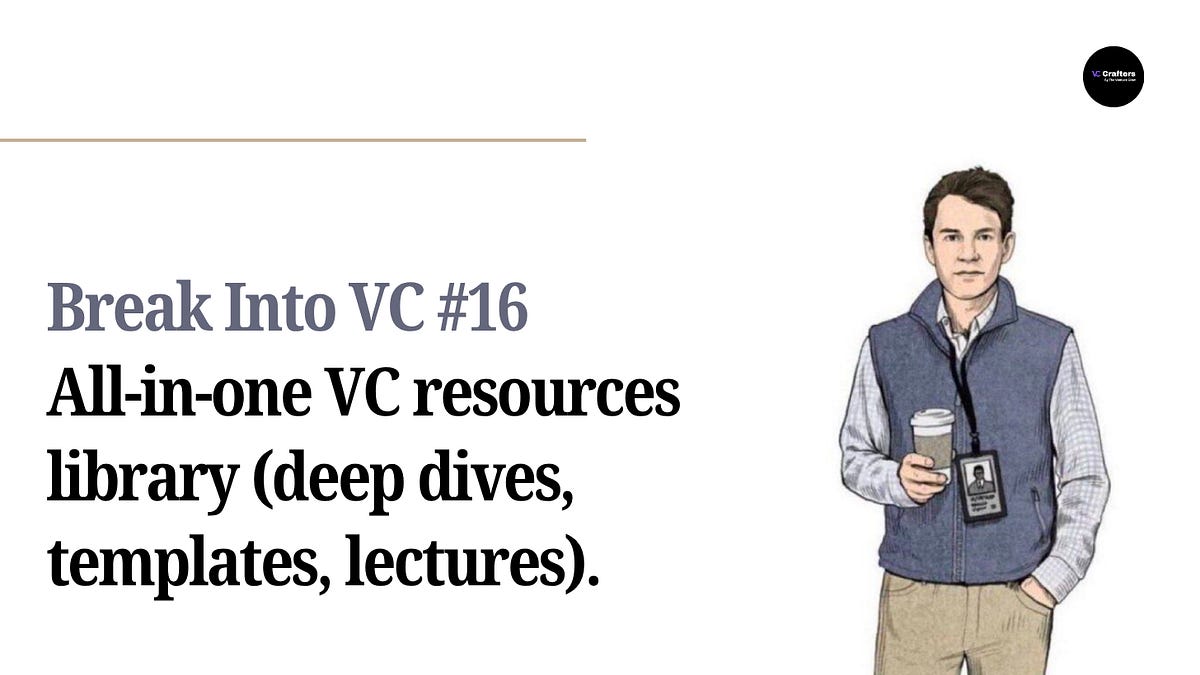 100+ Free VC Learning Resources, Templates & Lectures