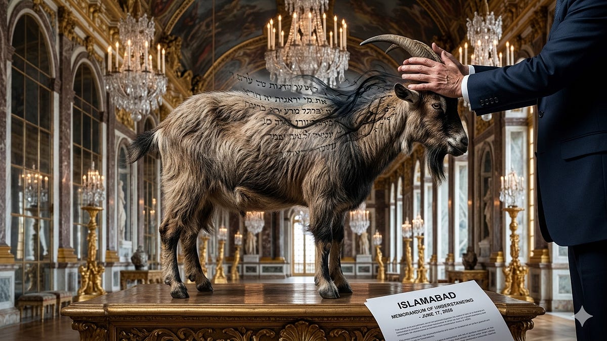 The Goat at Versailles - by Matt Field - That Jew