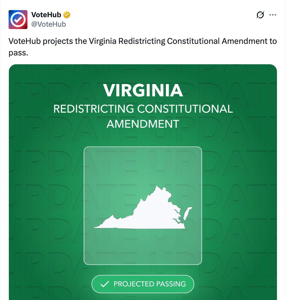 BREAKING: Democrats Win Big in Virginia, Re-Draw the State's ...