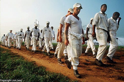 A glimpse of prison slave labor - by Beth Shelburne
