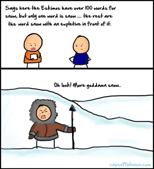 Do Inuit languages really have more words for snow? And why does it ...