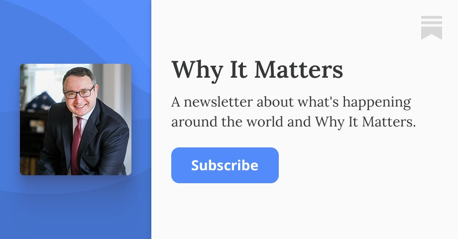 Why It Matters | Alexander Vindman | Substack