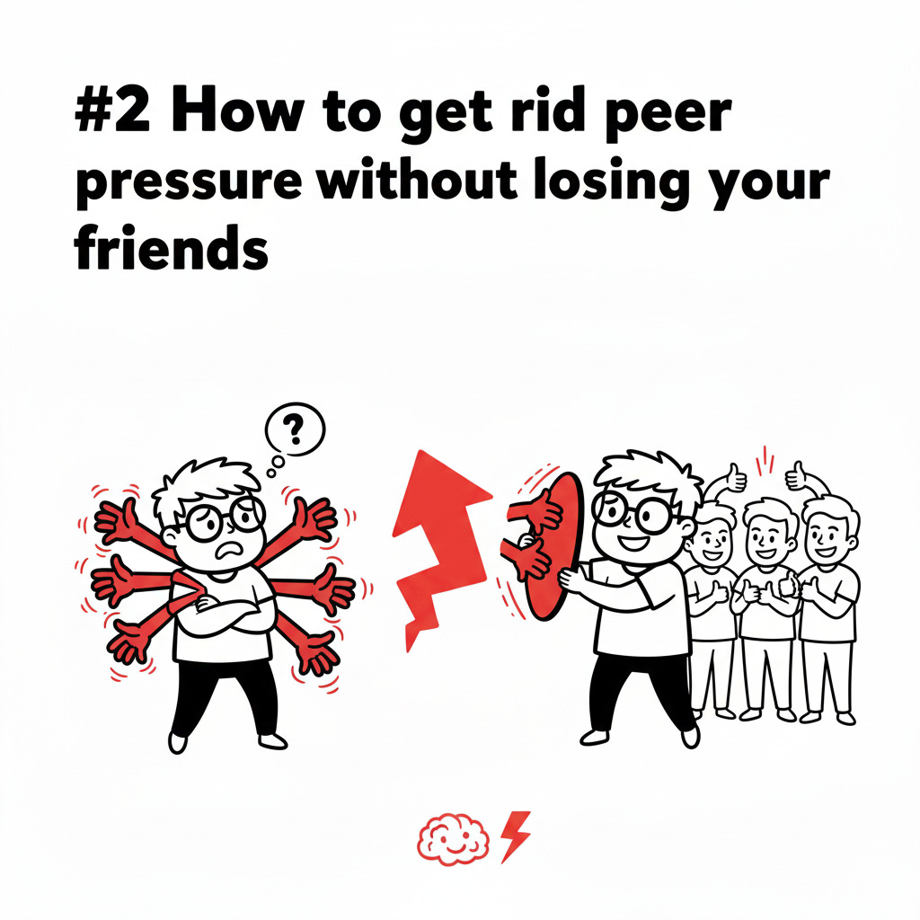 #2 How to get rid of peer pressure without losing your friends