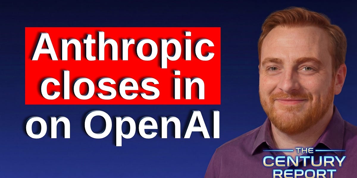 Anthropic closes on OpenAI as the six-month clock starts