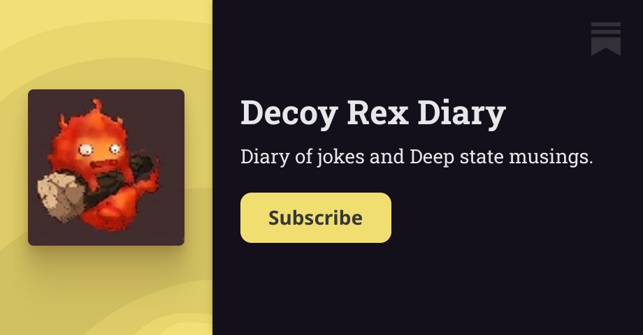 Decoy Rex Diary | Daemon | Substack