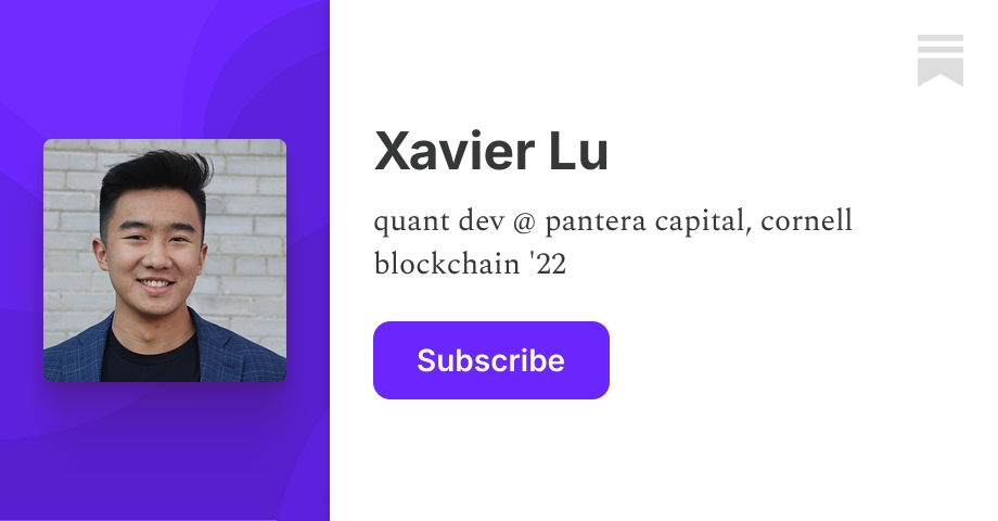 Xavier Lu | Substack