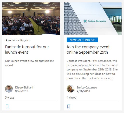 Getting to Know Organization News Site in SharePoint Online
