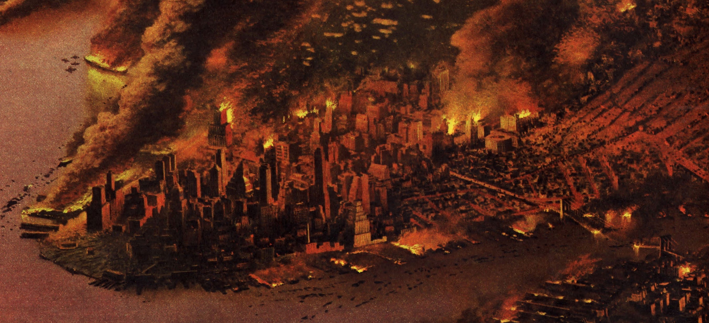The perfect horror of Chesley Bonestell's nuked New York