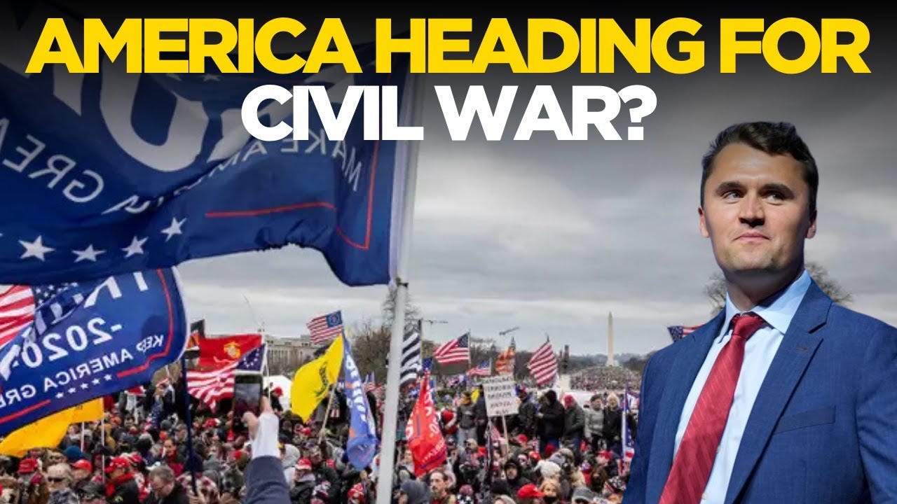 Is America Drifting Toward Civil War? What Charlie Kirk’s Assassination ...