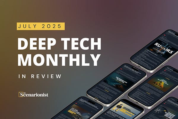 The Scenarionist - Deep Tech Startups & Venture Capital | Substack