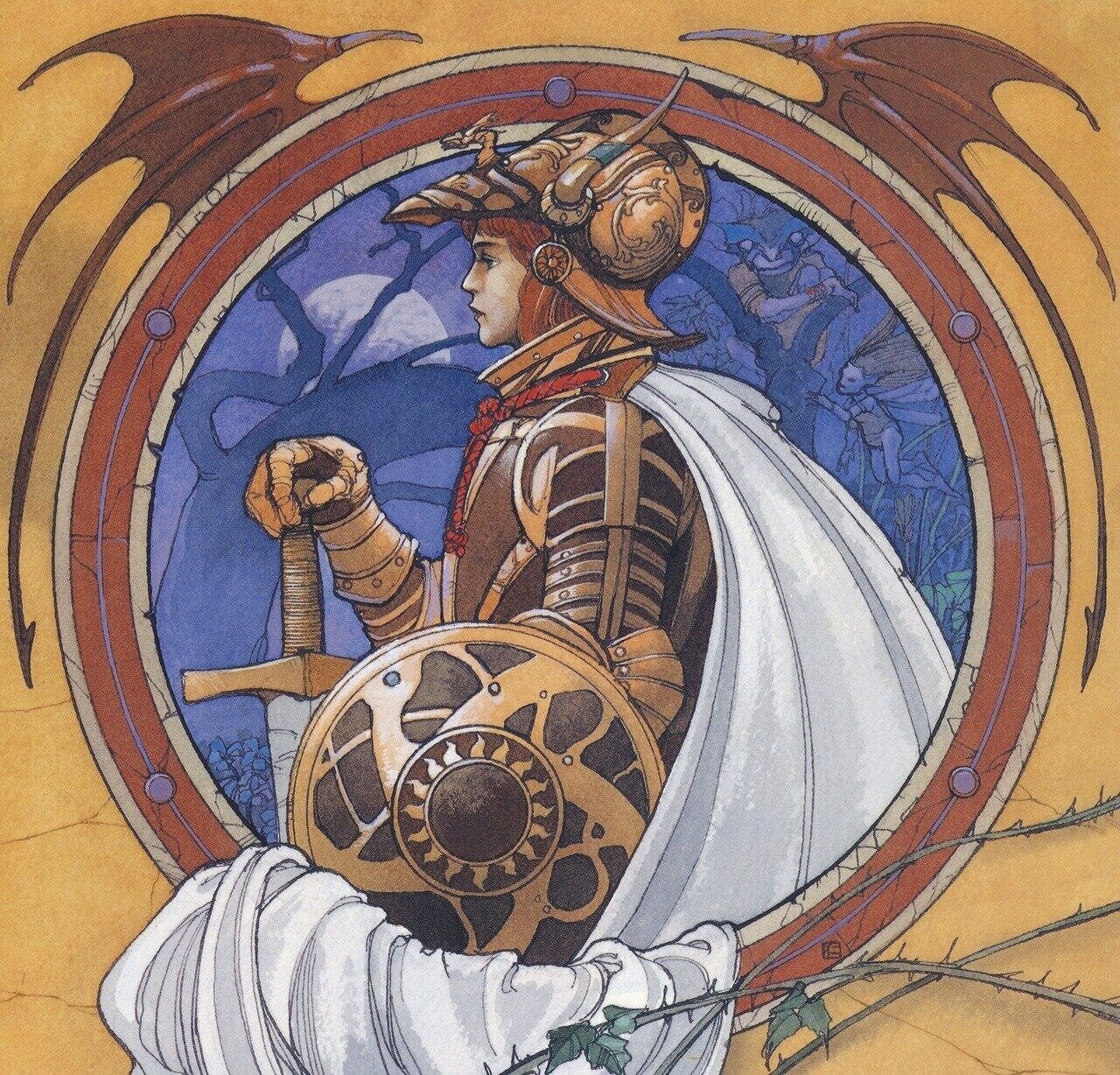 The art of Hitoshi Yoneda, a leap into the world of watercolor sci-fantasy