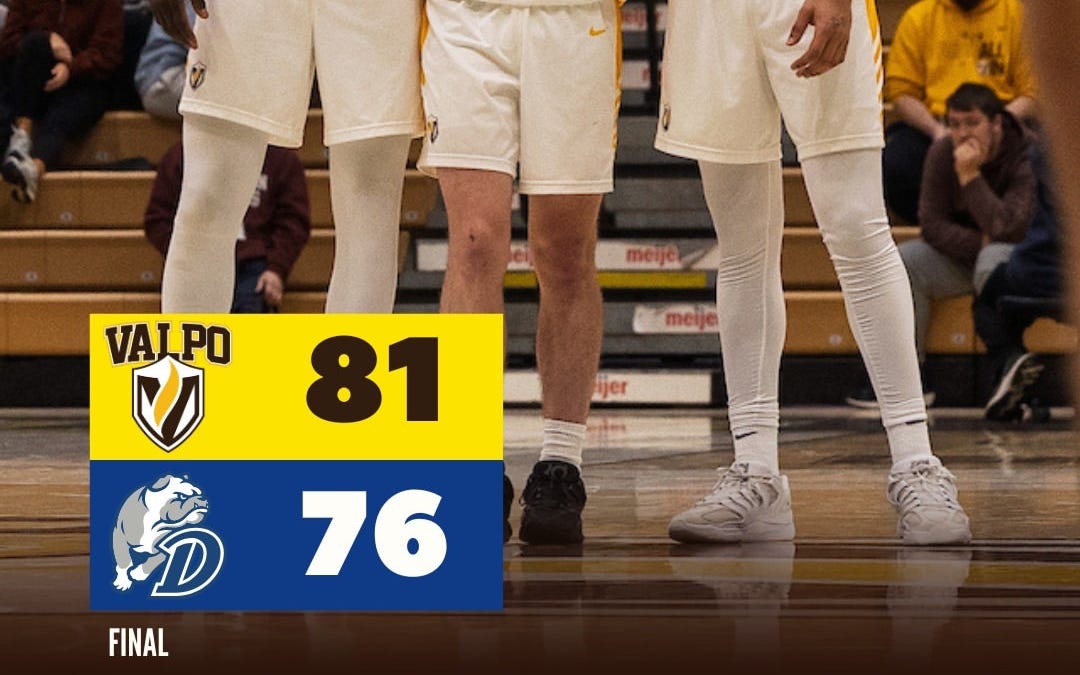 Valpo takes down Drake, 81-76 - by Alex Wassilak