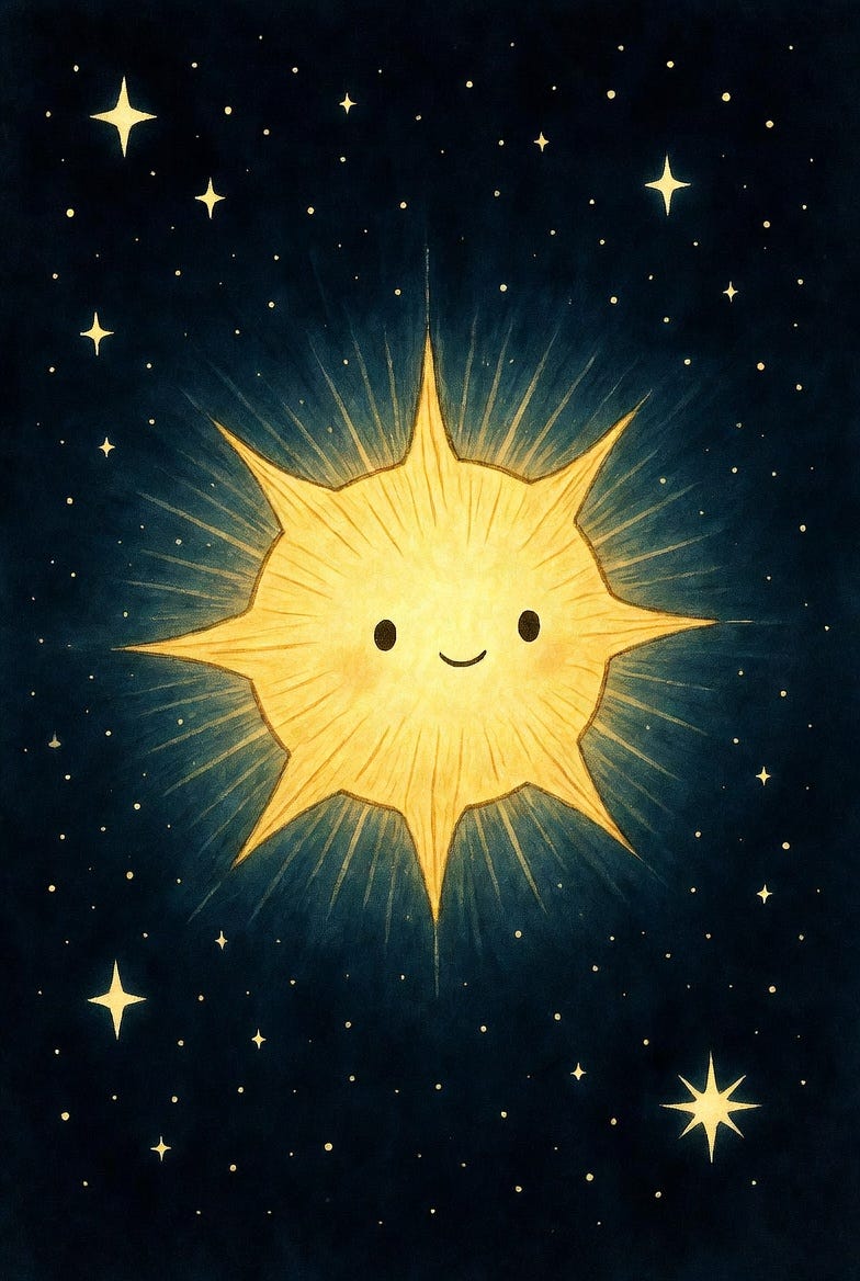 How Truth, a tiny little star, shone bright