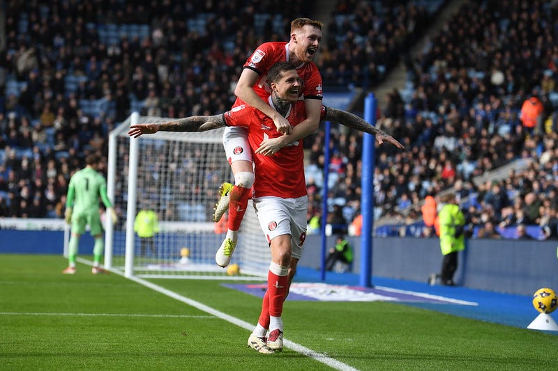 Leicester City 0 Charlton Athletic 2 - Sonny Carey and Lyndon Dykes ...