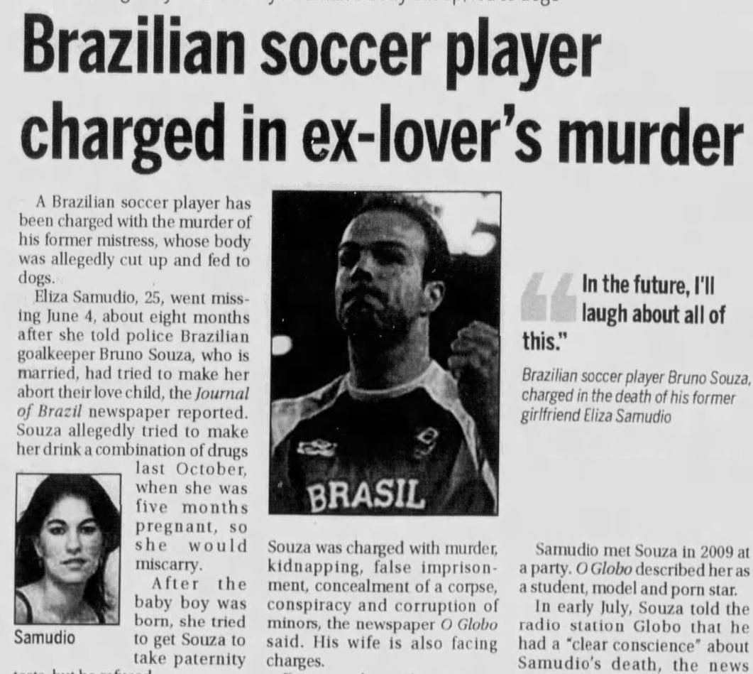 A Footballer's Fall From Grace: The Shocking Crimes of Flamengo's Star ...