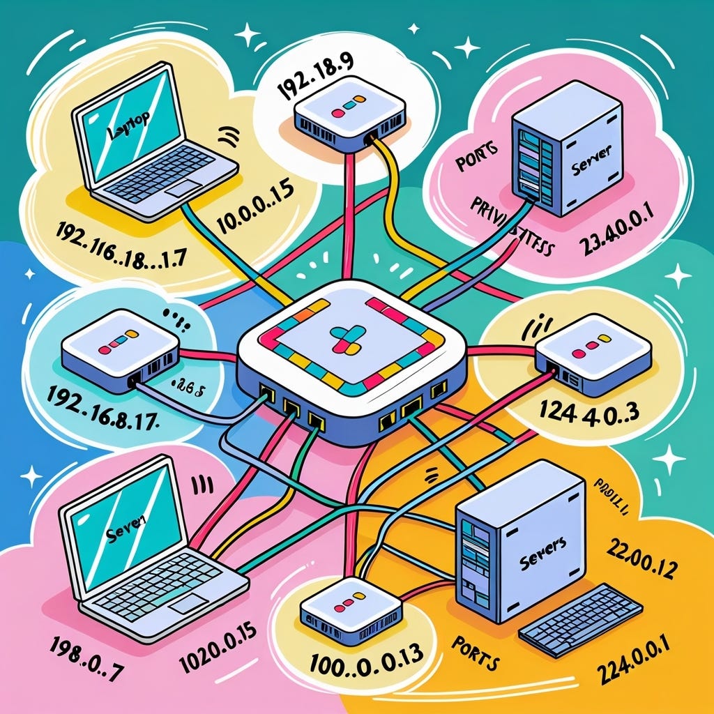 Networking Demystified: From IPv4 to Subnets & Ports