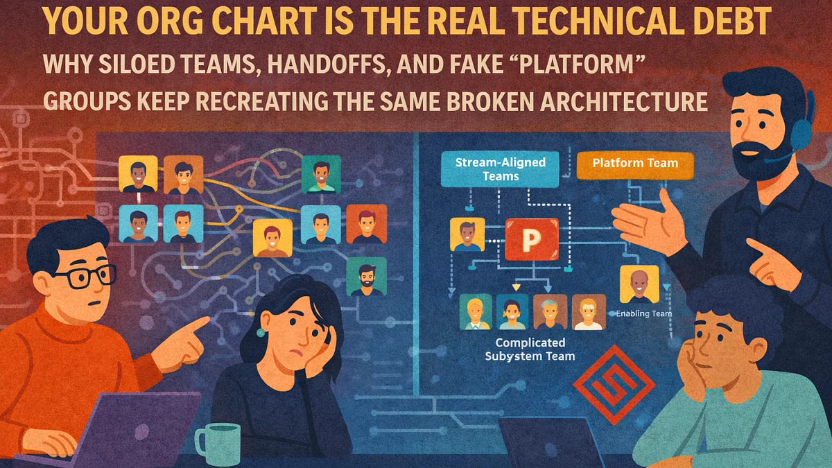 Stop Blaming Legacy Code: Your Org Chart Is the Real Technical Debt
