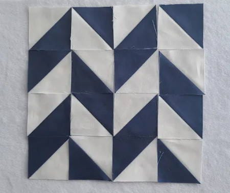 13 Different Half-Square Triangle Layouts for Quilt Blocks