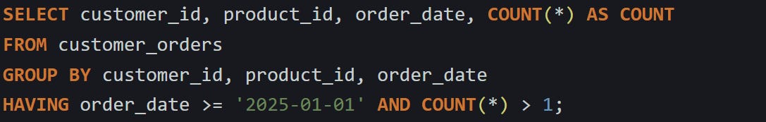 Finding Duplicate Records with SQL