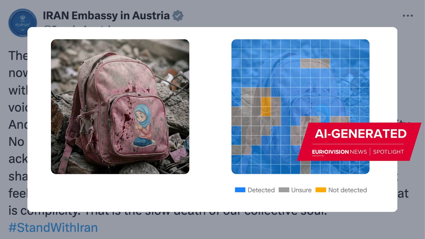 AI disinformation in the Iran war: How fakes go viral