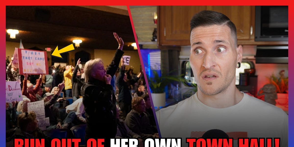 MAGA Republican BOOED OFF STAGE At Her Own Town Hall