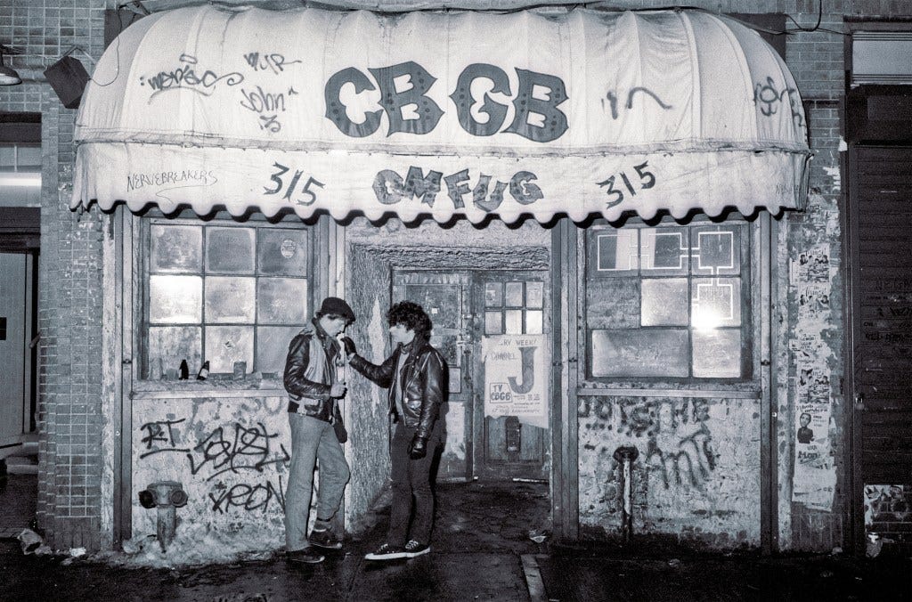 CBGB: from Punk to Post-Punk - by Scoobert Doobert