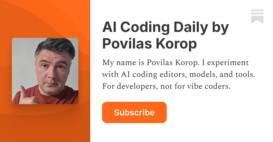 Archive - AI Coding Daily by Povilas Korop