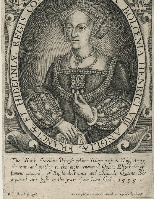 'Lost' portrait of Anne Boleyn in 1536?